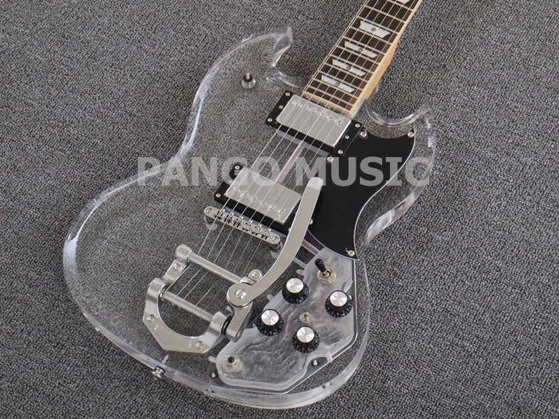 SG Style Acrylic Body Electric Guitar (PAG-005) - Buy guitar, explorer ...